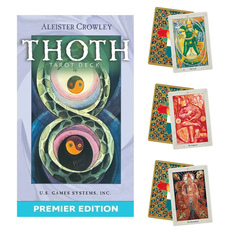 Crowley Thoth Tarot Premier – baraja esotérica de lujo
